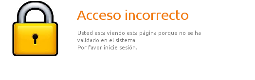 Acceso Incorrecto